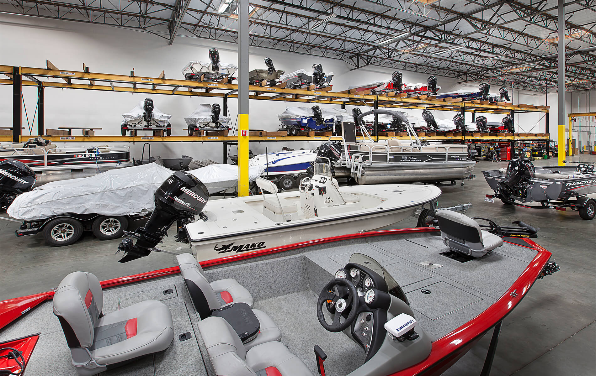 Bass Pro Tracker Warehouse - Tilton Pacific Construction